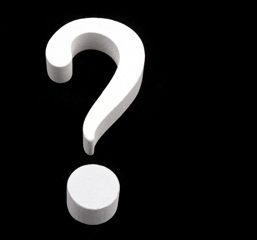 Ostatní drobnosti > 3D dekorace otazník